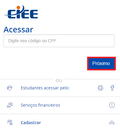 Como realizar o resgate de senha? – CIEE - Estudante